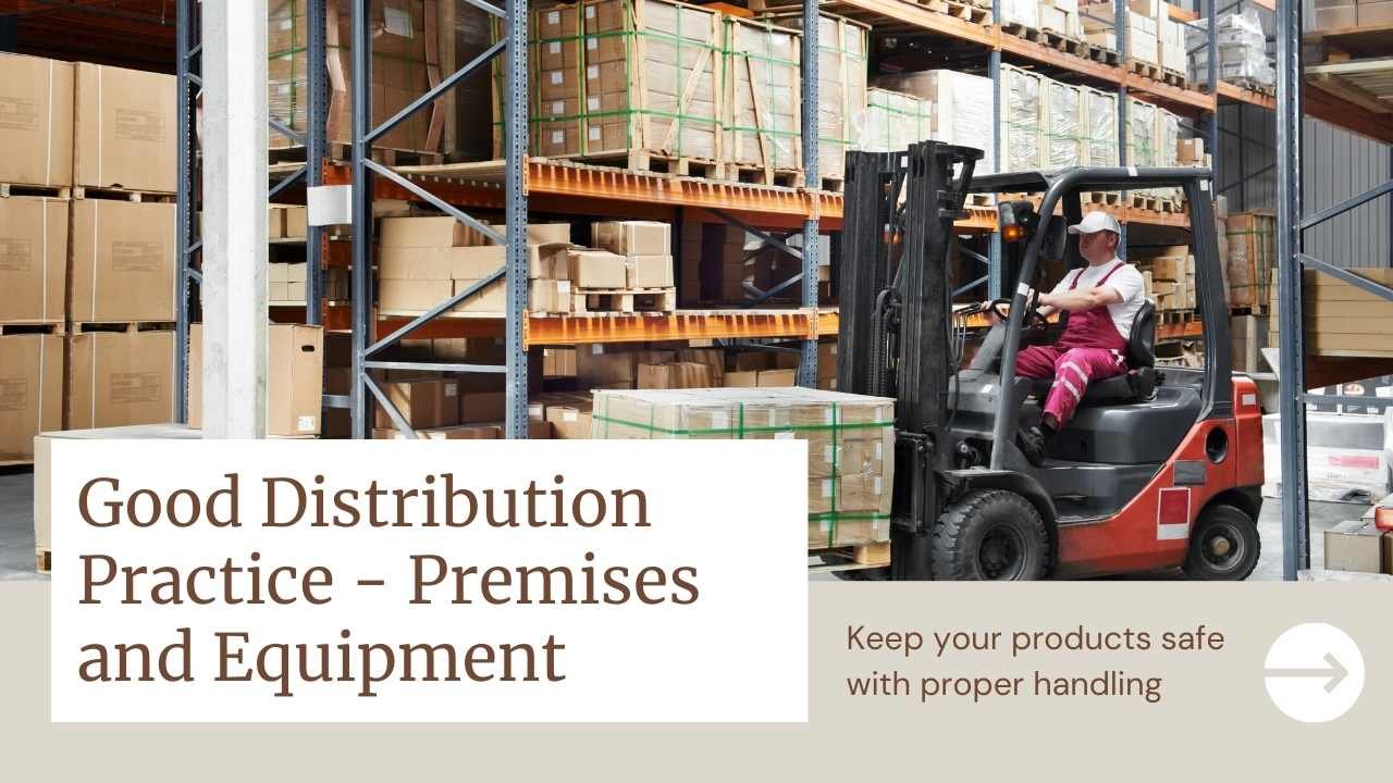 Good Distribution Practice - GDP In The Pharmaceutical Industry | GMP ...