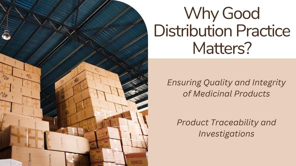 Good Distribution Practice - GDP In The Pharmaceutical Industry | GMP ...