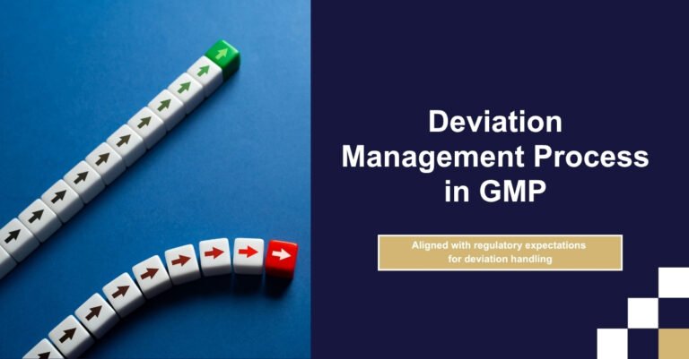 Deviation Management Process In Gmp Gmp Insiders