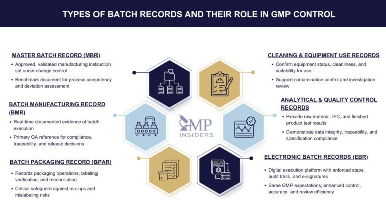 Types Of Batch Records Used In The Pharmaceutical Industry | GMP Insiders